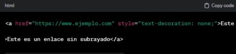 Subrayado en HTML: etiqueta y código para subrayar texto 3 tipos