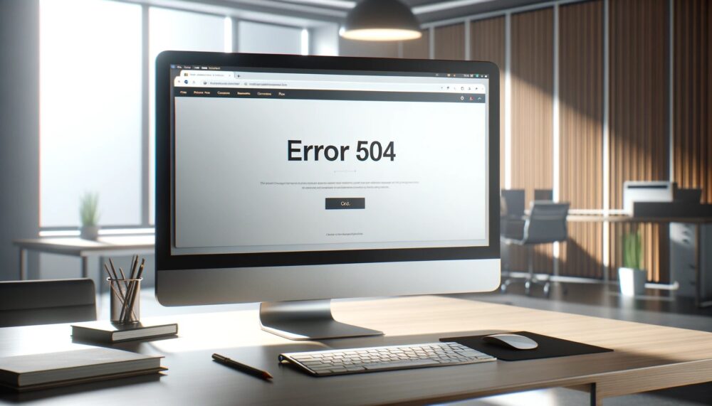 ¿Qué es el error 504 Gateway Timeout y cómo solucionarlo?