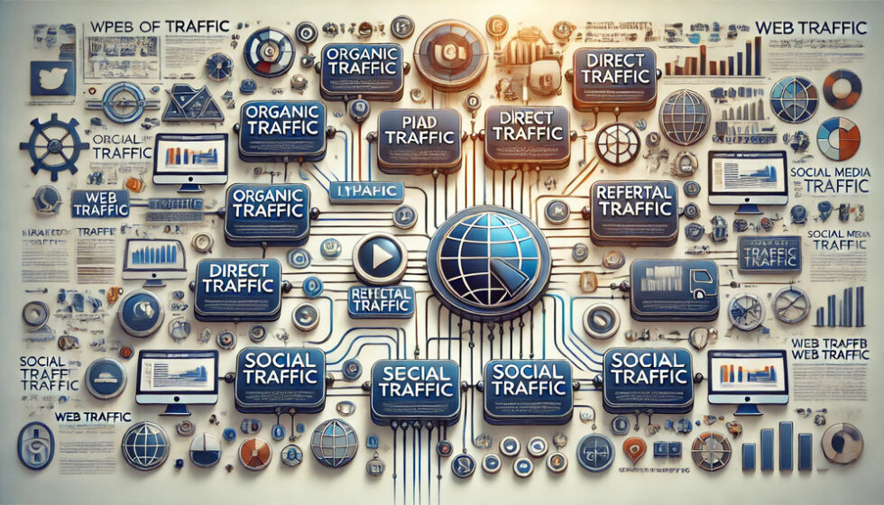 Los 6 tipos de tráfico más importantes: características